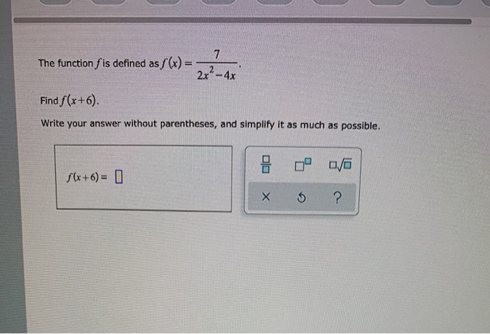Solved The Functionſ Is Defined As X 2x² 4x Find