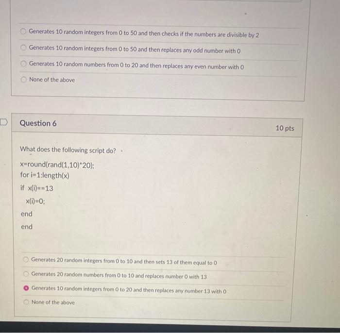 Solved Question 3 What is the value of g at the end of this | Chegg.com