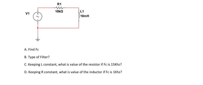 Solved Draw circuit in Multisim. Perform an AC sweep | Chegg.com