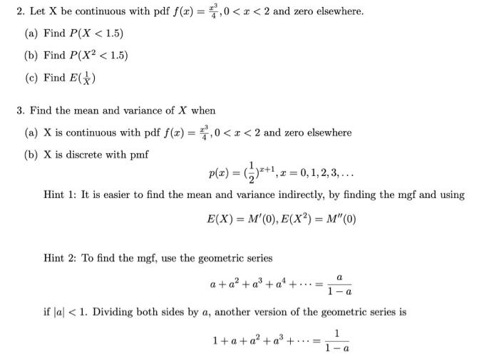 Solved Can you solve 3a.) ﻿and 3b.) | Chegg.com