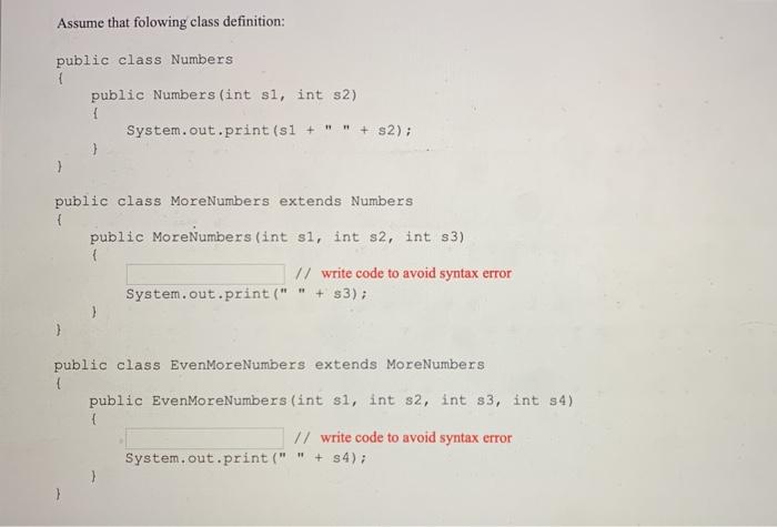 Solved Assume that class Shape is as follows. Classes Circle | Chegg.com