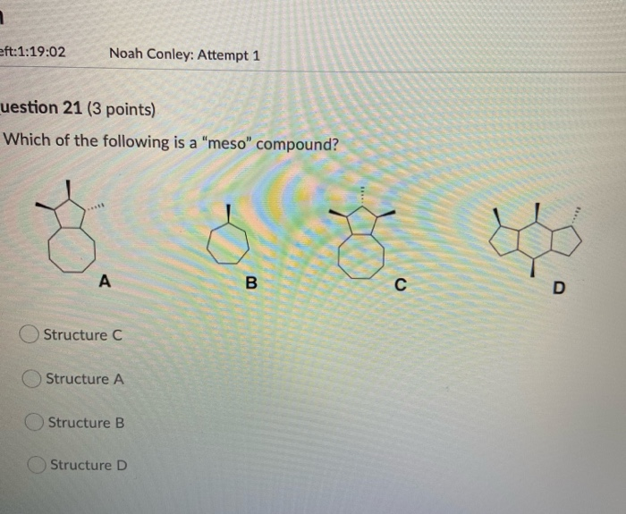 Solved . eft:1:19:02 Noah Conley: Attempt 1 uestion 21 (3 | Chegg.com Solved . eft:1:19:02 Noah Conley: Attempt 1 uestion 21 (3 | Chegg.com