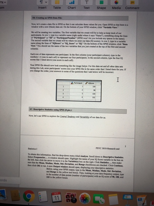 Solved % v Table Insert Chart Text Shape Media Comment от | Chegg.com