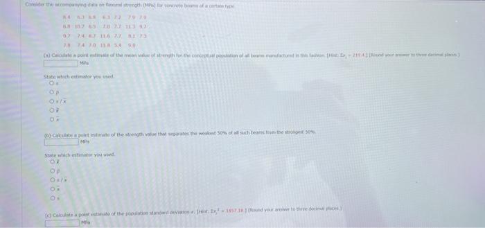 6. Stace which ections vou used Mhas Stace which et | Chegg.com