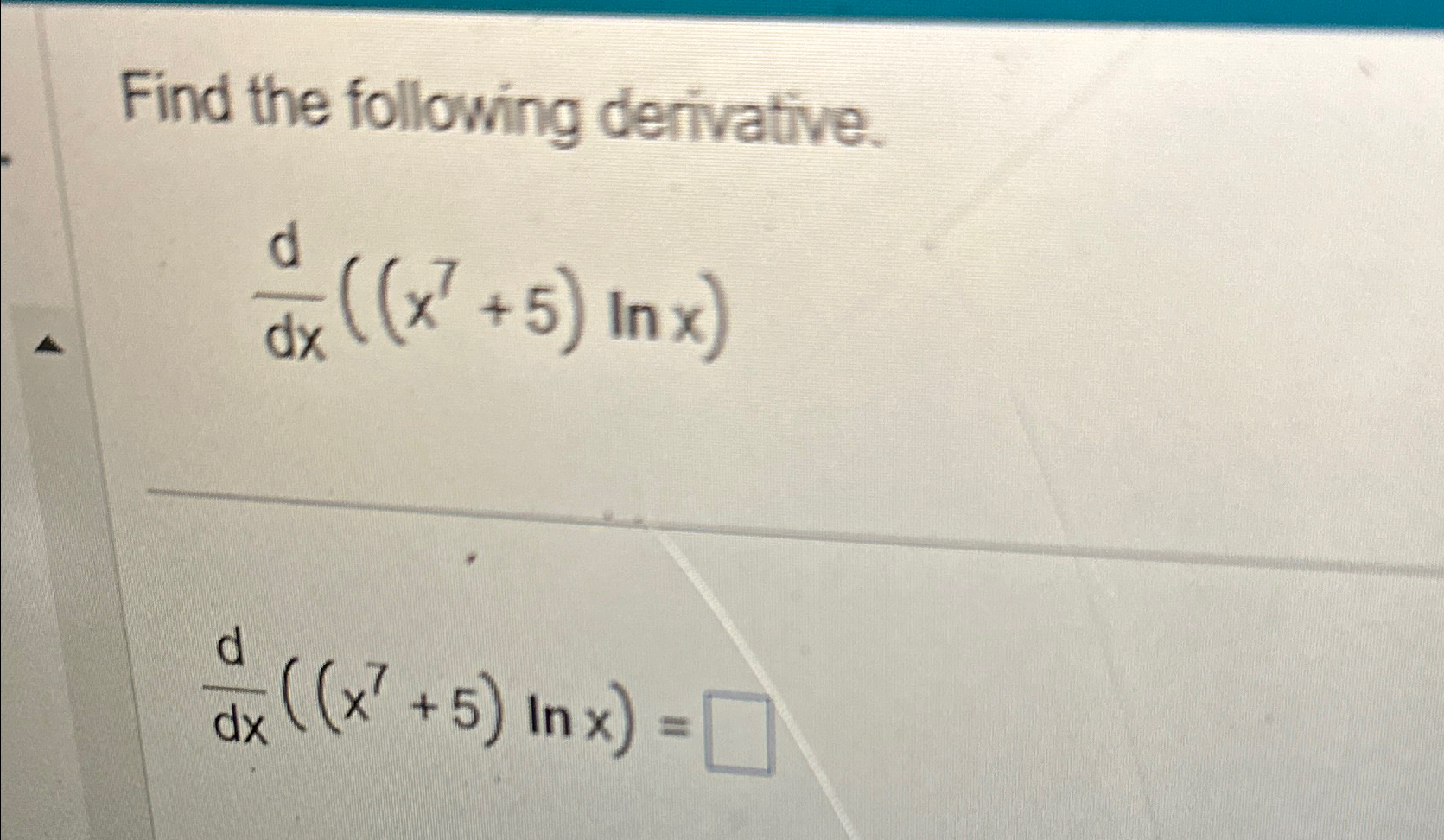 Solved Find the following | Chegg.com