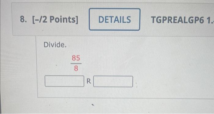Solved Divide. 885 | Chegg.com