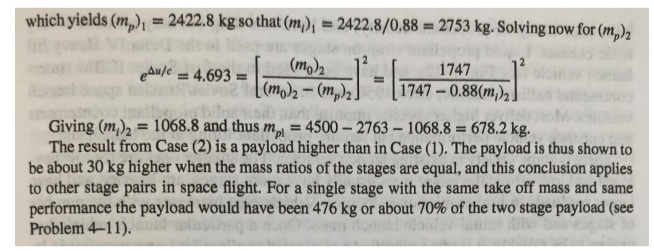 Solved (25 pts) Determine the payload for Example 4-3 (next | Chegg.com