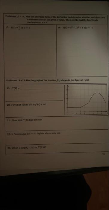 Solved 19. f′(4)= | Chegg.com