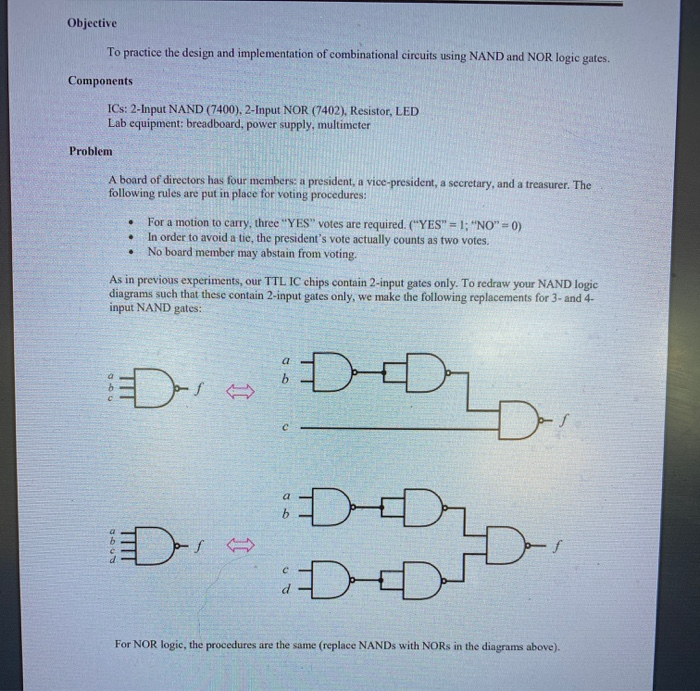 Solved Objective To practice the design and implementation | Chegg.com