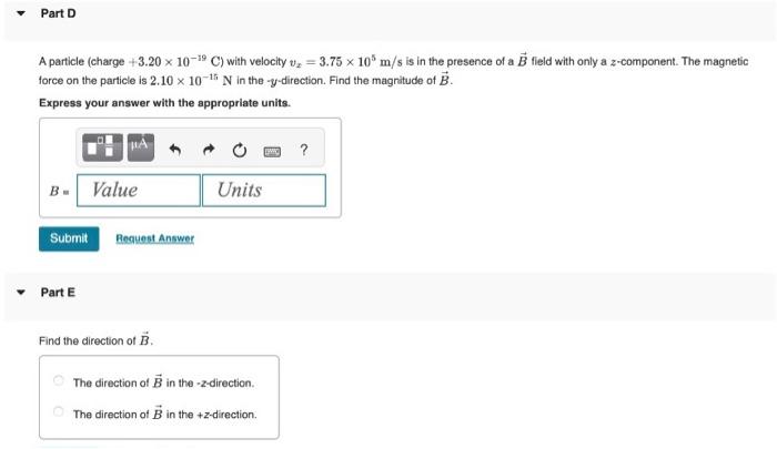 Solved Part AA particle (charge +3.20 x 10^(-19) C) with | Chegg.com