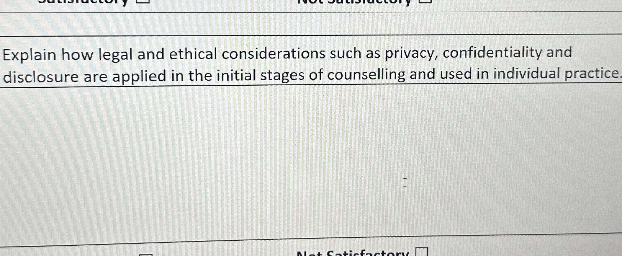 Solved Explain how legal and ethical considerations such as | Chegg.com