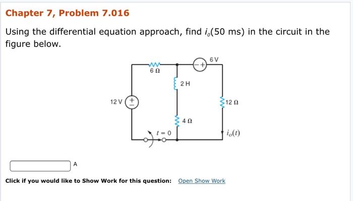Solved Chapter 7, Problem 7.016 Using the differential | Chegg.com