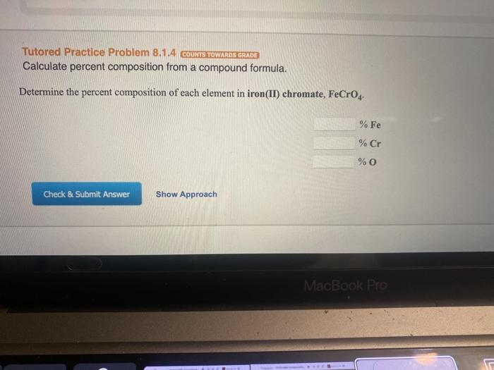 Solved Tutored Practice Problem 8.1.4 COUNTS TOWARDS GRADE | Chegg.com