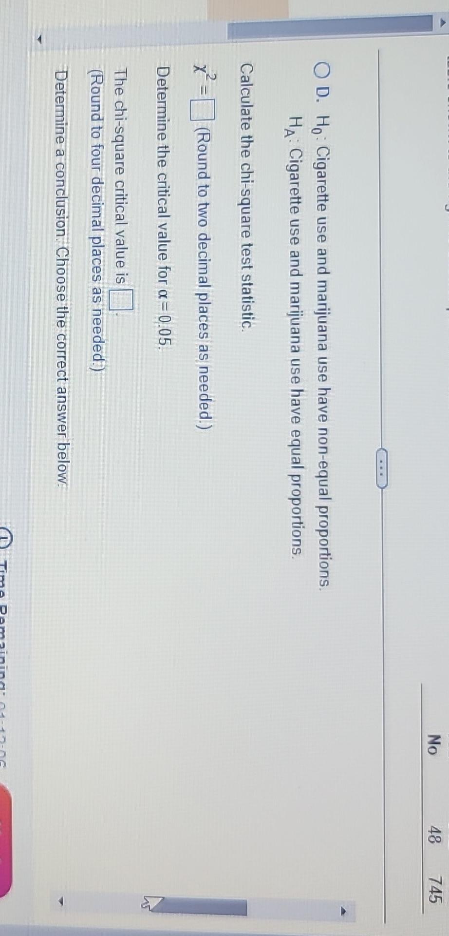 Solved A contingency analysis table has been constructed | Chegg.com