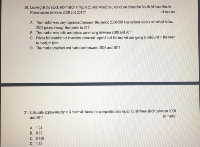 Solved 18. Use the information in Figure 2 below to answer | Chegg.com
