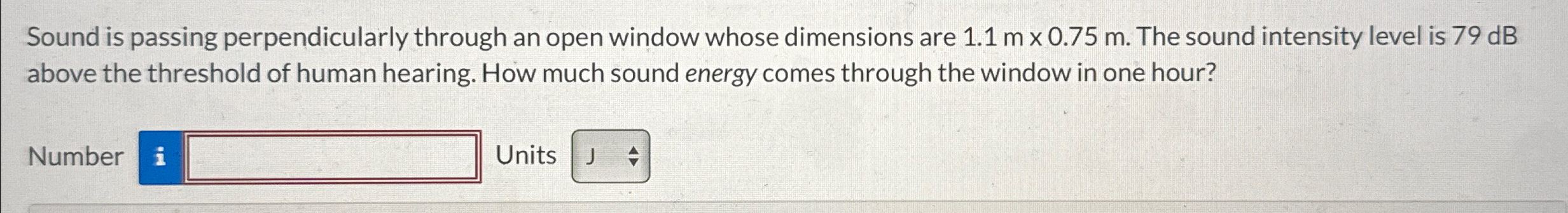 Solved Sound is passing perpendicularly through an open | Chegg.com