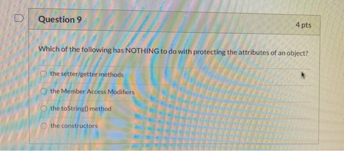 Solved D Question 1 4 pts Which of the following is the | Chegg.com