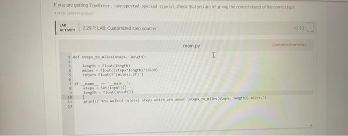 Solved Instructions A pedometer treats walking 2,000 steps | Chegg.com