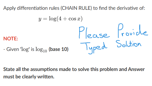 Solved Apply differentiation rules (CHAIN RULE) ﻿to find the | Chegg.com