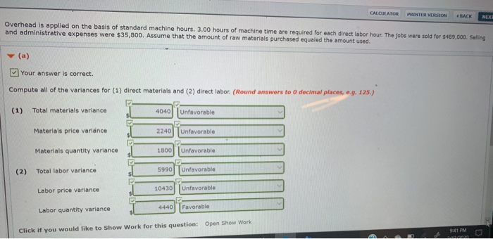 Solved CALCULATOR PRIE Problem 23-2A (Part Level Submission) | Chegg.com