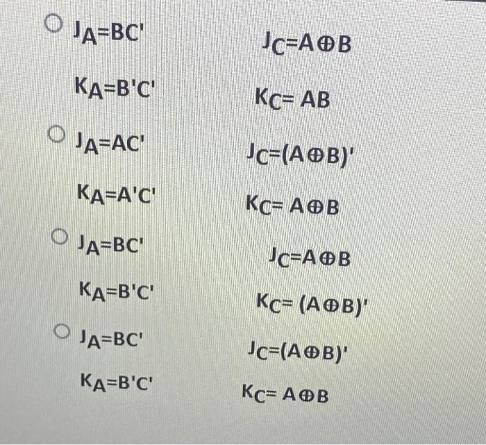 Solved Design a 3-bit gray code counter using JK flip-flops. | Chegg.com