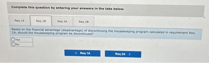 Solved Problem 13-19 (Algo) Dropping or Retaining a Segment | Chegg.com