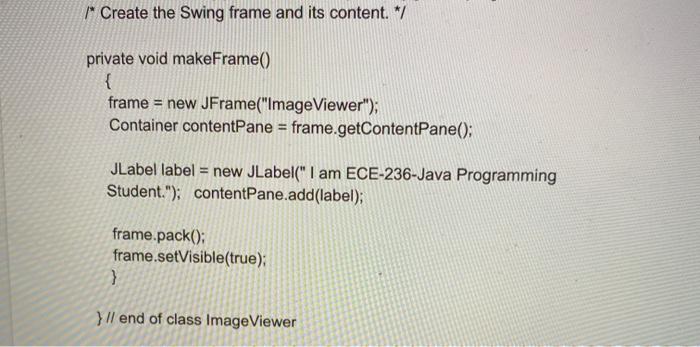 Solved 2) Compile and run the given Java Program. Take | Chegg.com