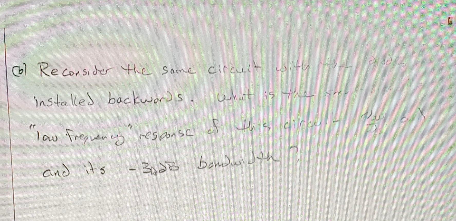 Solved Diope Chascacteristics: VDDN =0.7V=n−1t=25c/ | Chegg.com
