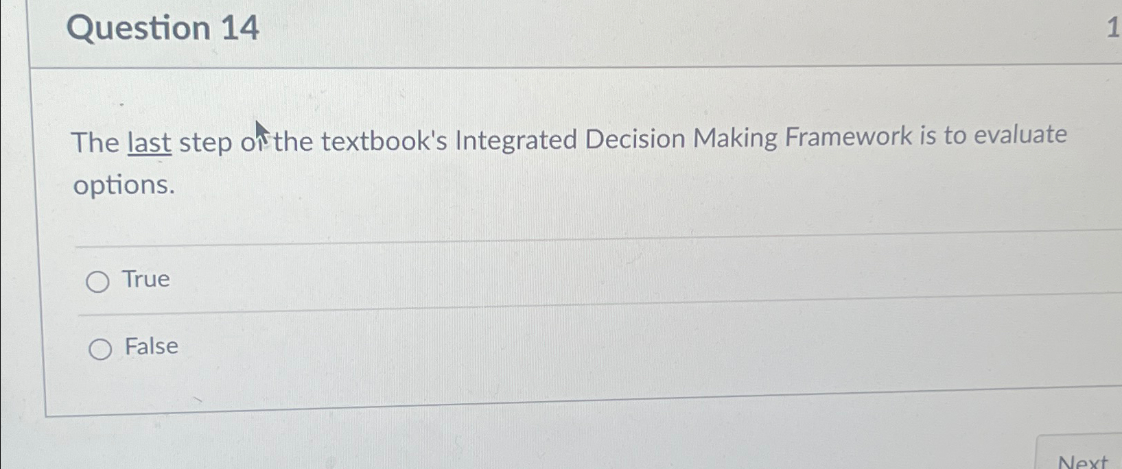 Solved Question 14The last step of the textbook's Integrated | Chegg.com