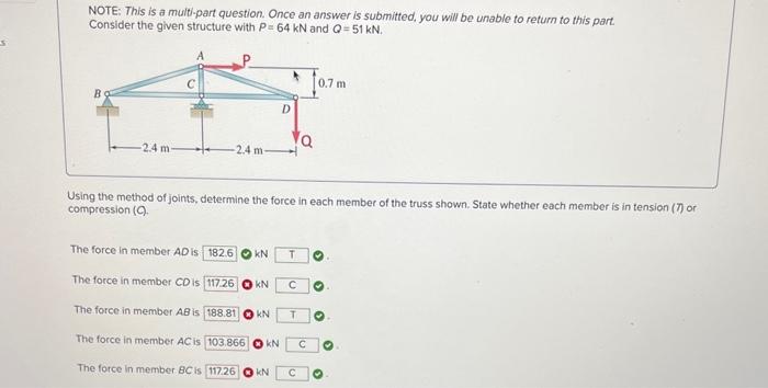 Solved NOTE: This is a mult-part question. Once an answer is | Chegg.com