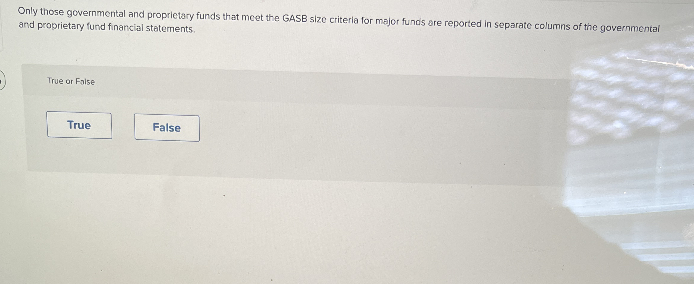 Solved Only those governmental and proprietary funds that | Chegg.com