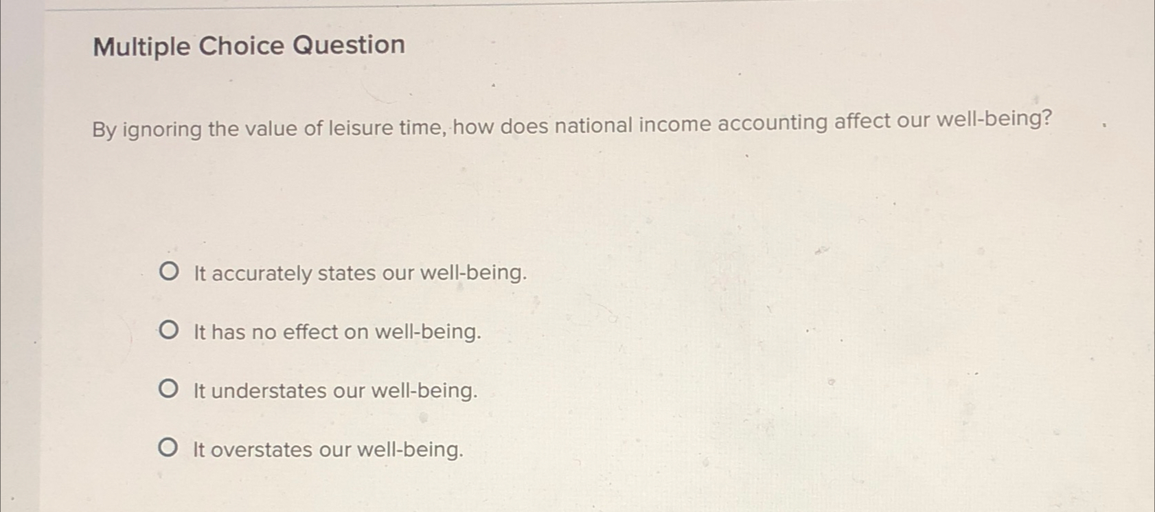 Solved Multiple Choice QuestionBy ignoring the value of | Chegg.com