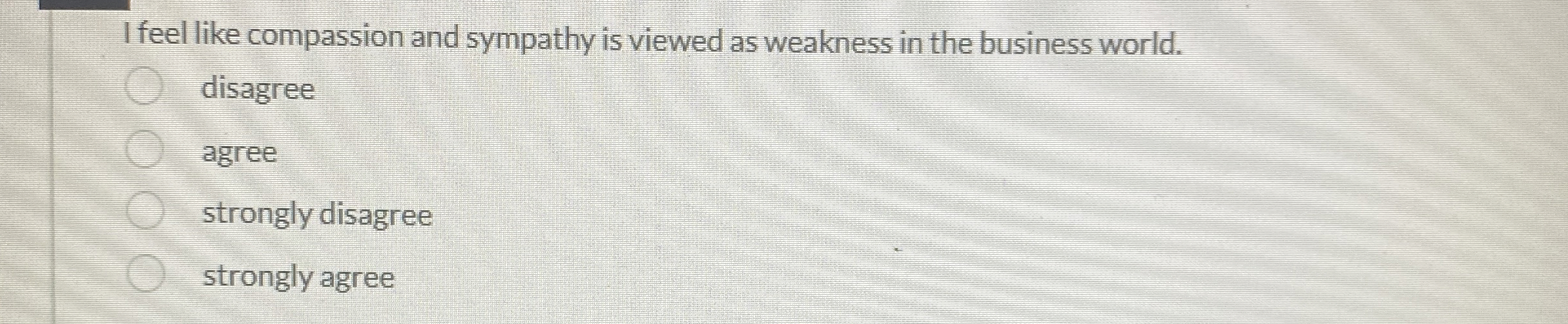 Solved I feel like compassion and sympathy is viewed as | Chegg.com