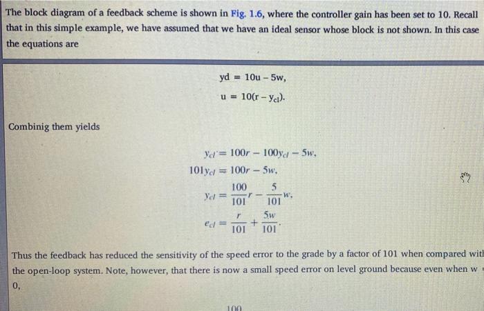 Solved Closed-loop cruise control Plant 0.5 Controller -SKED | Chegg.com