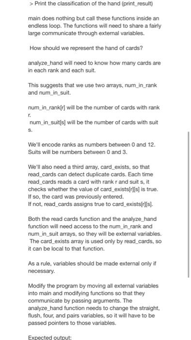 Solved C PROGRAM (c code) TOPIC : pointers Program: | Chegg.com