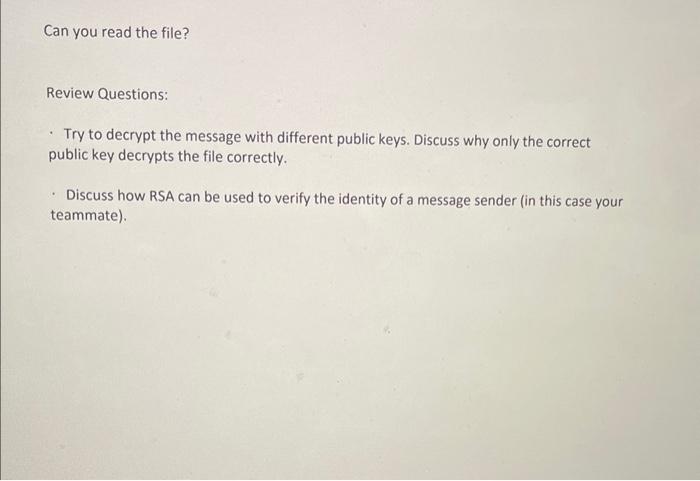 A. Setup In this exercise, PCa and PCb will exchange | Chegg.com