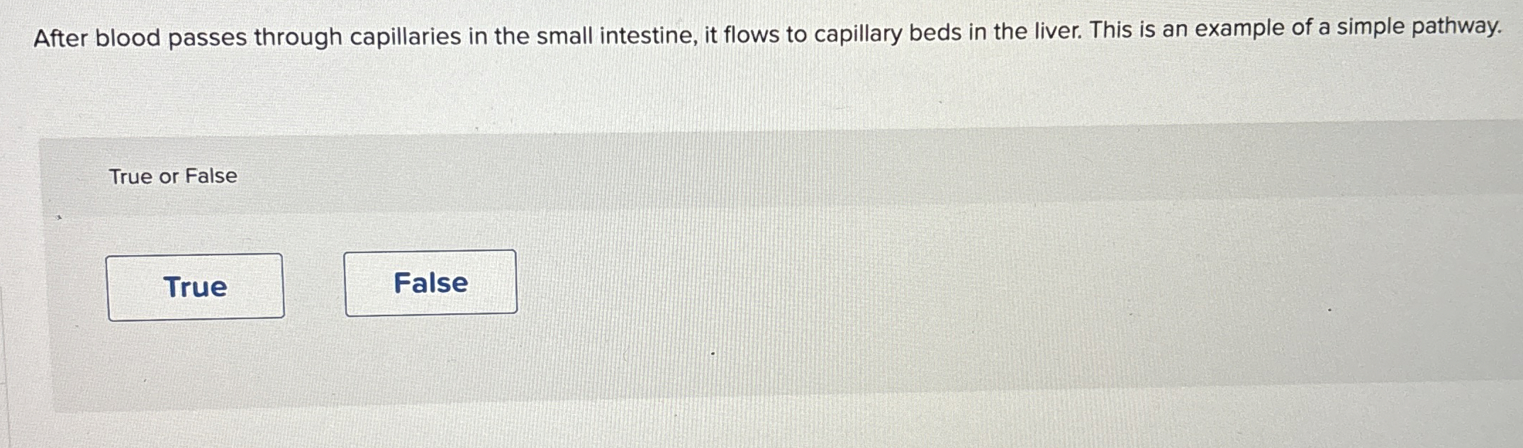 Solved After blood passes through capillaries in the small | Chegg.com