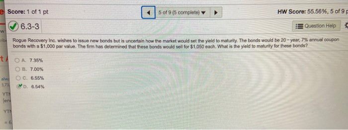 Solved For this problem I used the approximate YTM formula | Chegg.com