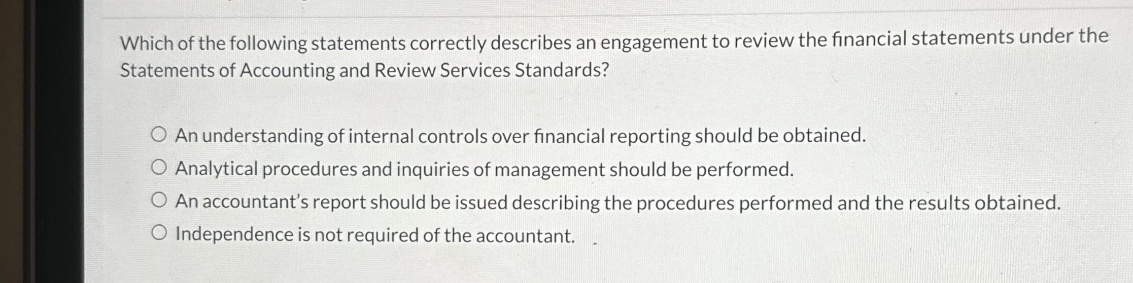 Solved Which of the following statements correctly describes | Chegg.com