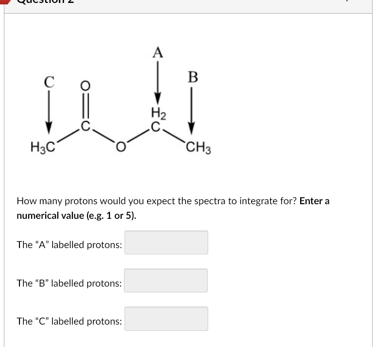 Solved How many protons would you expect the spectra to | Chegg.com