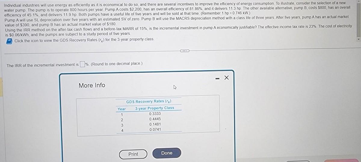 Solved Individual industries will use energy as efficiently | Chegg.com
