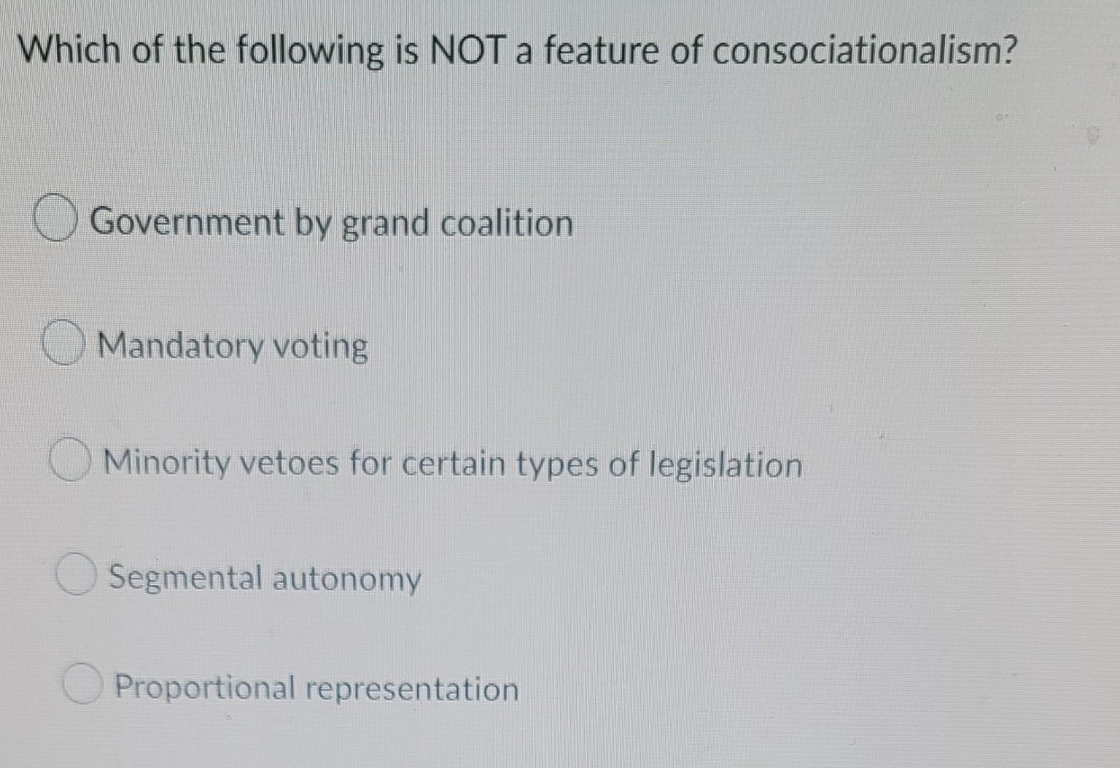 Which of the following concepts means that the | Chegg.com