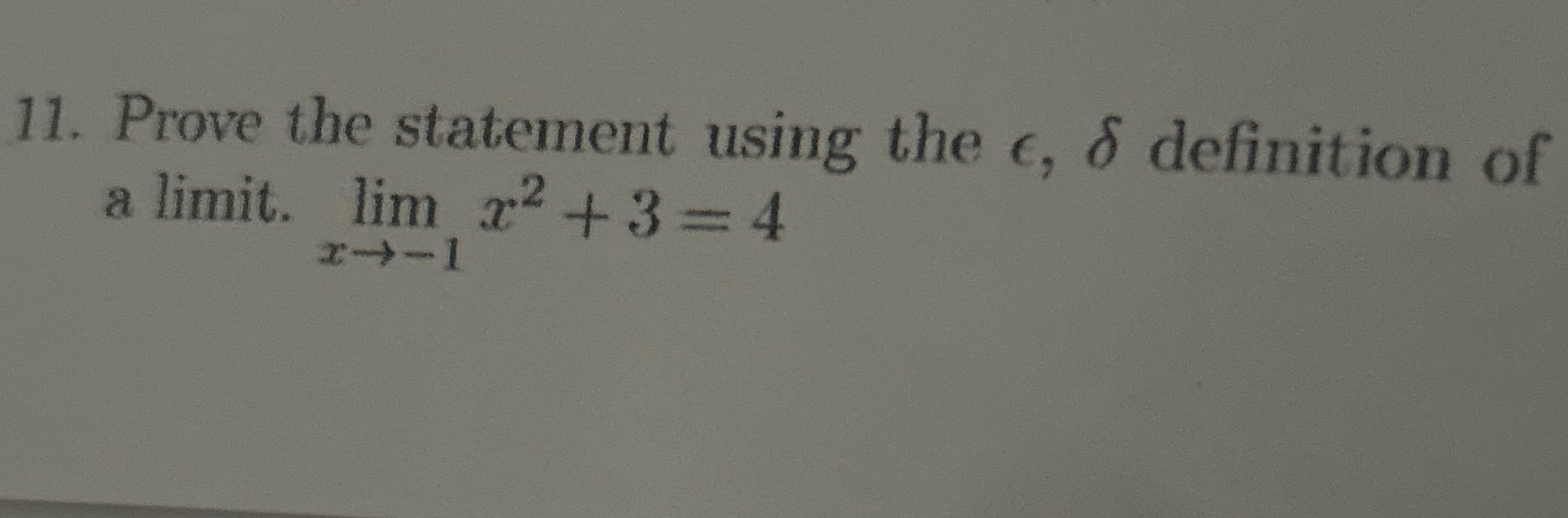 Solved Prove the statement using the ε,δ ﻿definition ofa | Chegg.com
