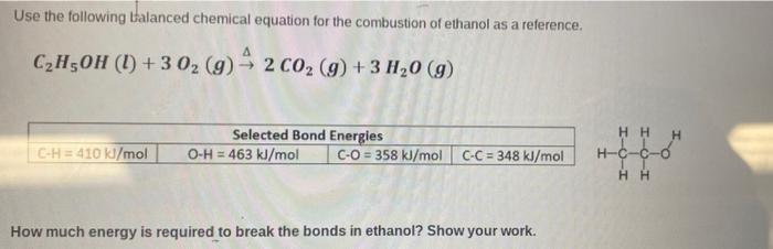 Solved Use the following balanced chemical equation for the | Chegg.com