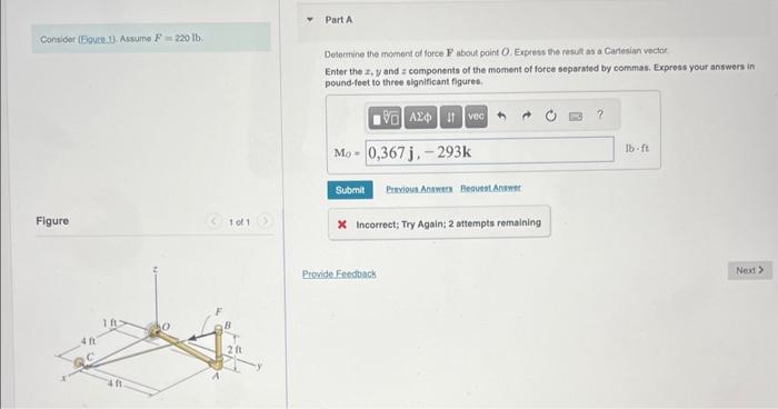 Solved Consider (Eguce 11. Assume F=200 lb. Delormine the | Chegg.com