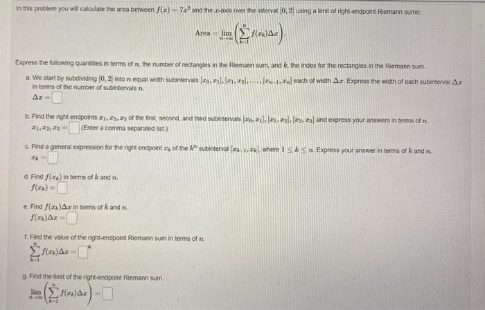Solved In this problem you will calculate the area between | Chegg.com