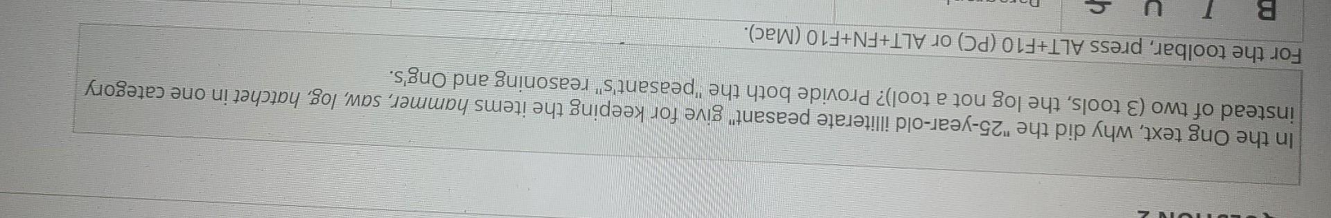Solved In the Ong text, why did the "25-year-old illiterate | Chegg.com