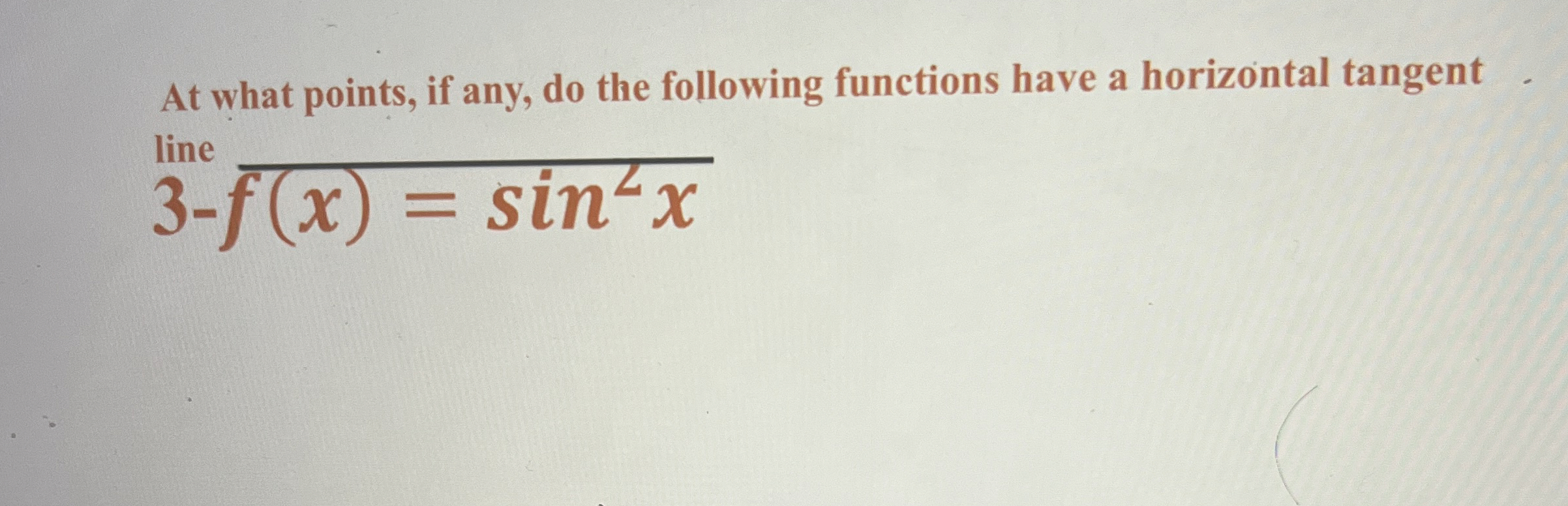 Solved At what points, if any, do the following functions | Chegg.com