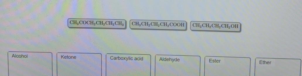 Solved Classify each molecule according to its functional | Chegg.com