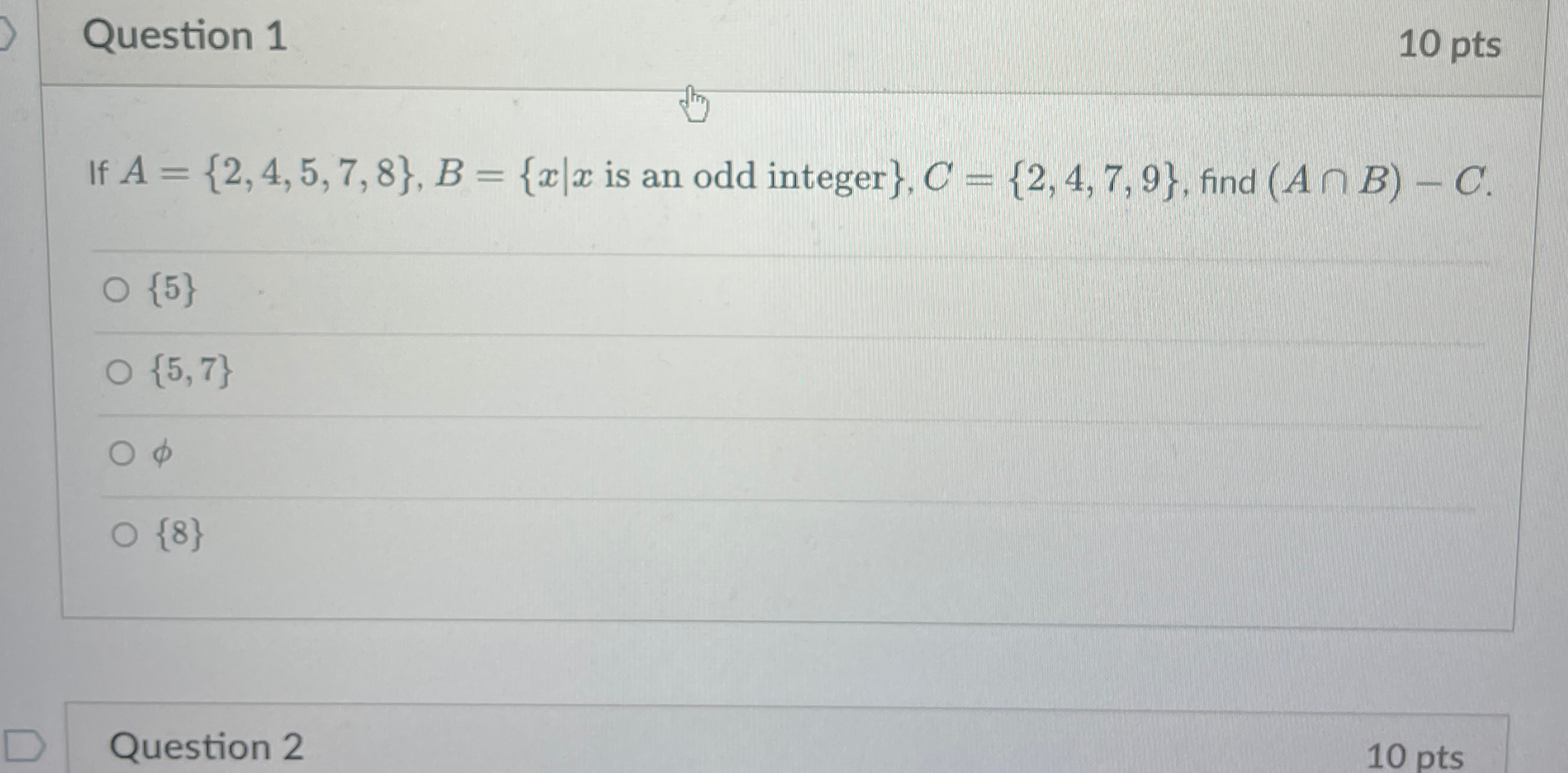 Solved Question 110 ﻿ptsIf is an odd integer | Chegg.com